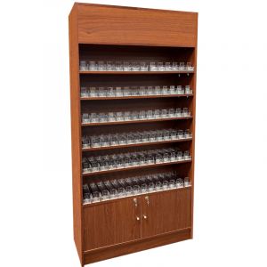 Cigarette Wallcase Displays - Display Cases and Counters