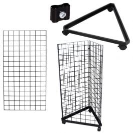 Buy Grid Triangle Display- 4ft- Black Online | Dawson Jones