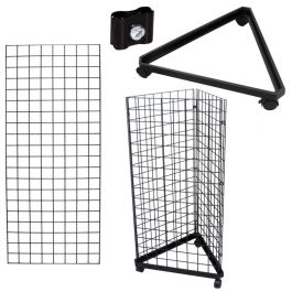 Buy Grid Triangle Display- 5ft- Black Online | Dawson Jones