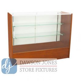 Buy 4' Full Vision Showcase-Cherry Online | Dawson Jones