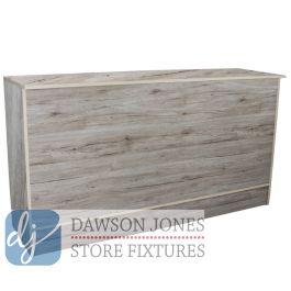 Buy 70" Barnwood Wrap Counter Online | Dawson Jones