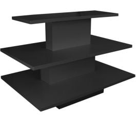 Buy 3 Tier Rectangle Display Table-Black Online | Dawson Jones
