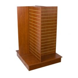 Buy Slatwall 4-Way Display - Cherry Online | Dawson Jones