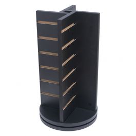 Buy Counter Top 4 Way Slatwall Spinner- Black Online | Dawson Jones