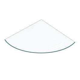 Buy 14" Quarter Round Tempered Glass Online | Dawson Jones