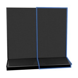 Gondola Wall Add On Unit - Black