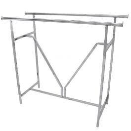 Buy Straight Double Bar Rack - Chrome Online | Dawson Jones
