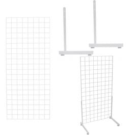Buy Grid L-Leg Display- 5ft- White Online | Dawson Jones