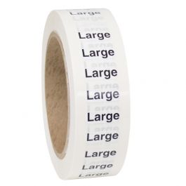 Buy Size Large Labels Online | Dawson Jones