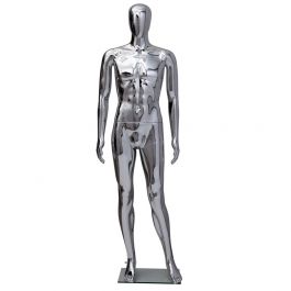 Silver Male Mannequin M1GCS-TAB
