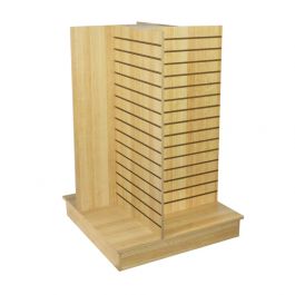 Buy Slatwall 4-Way Display - Maple Online | Dawson Jones