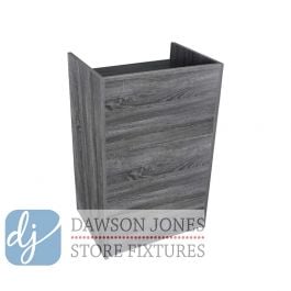 Rustic Gray Register Stand