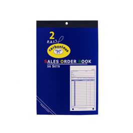 Buy 2 Part Carbonless Sales Order Book - Small Online | Dawson Jones