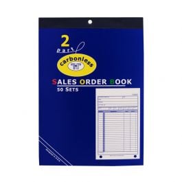 Buy 2 Part Carbonless Sales Order Book - Medium Online | Dawson Jones