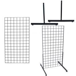 Buy Grid T Leg display- 4ft- Black Online | Dawson Jones
