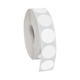 Buy 3/4" Round Dot Sticker White Online | Dawson Jones