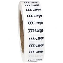 Buy Size XXX-Large Labels Online | Dawson Jones